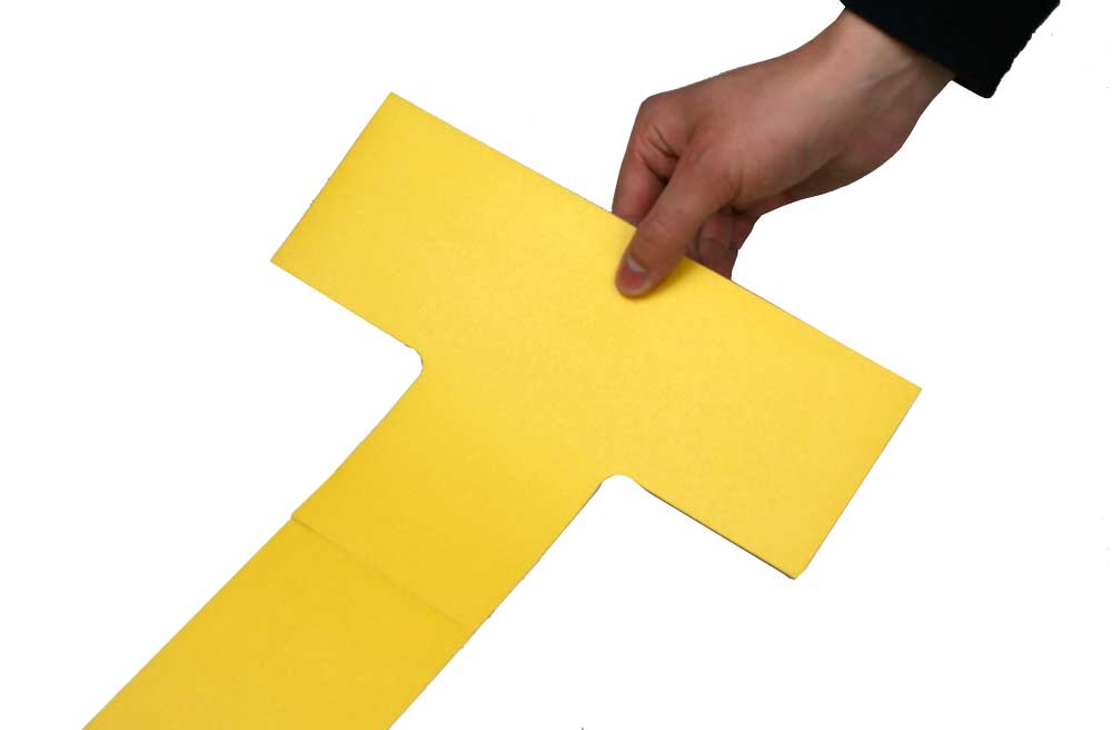 FlexiStripe Line Marking Tape - T-Junctions